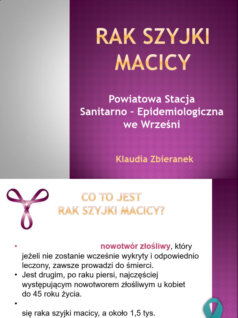 Rak Szyjki Macicy | PDF