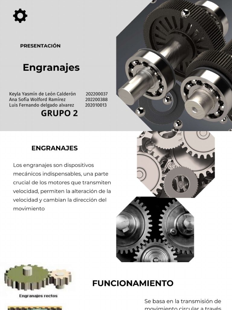 Engranajes Presentación | PDF