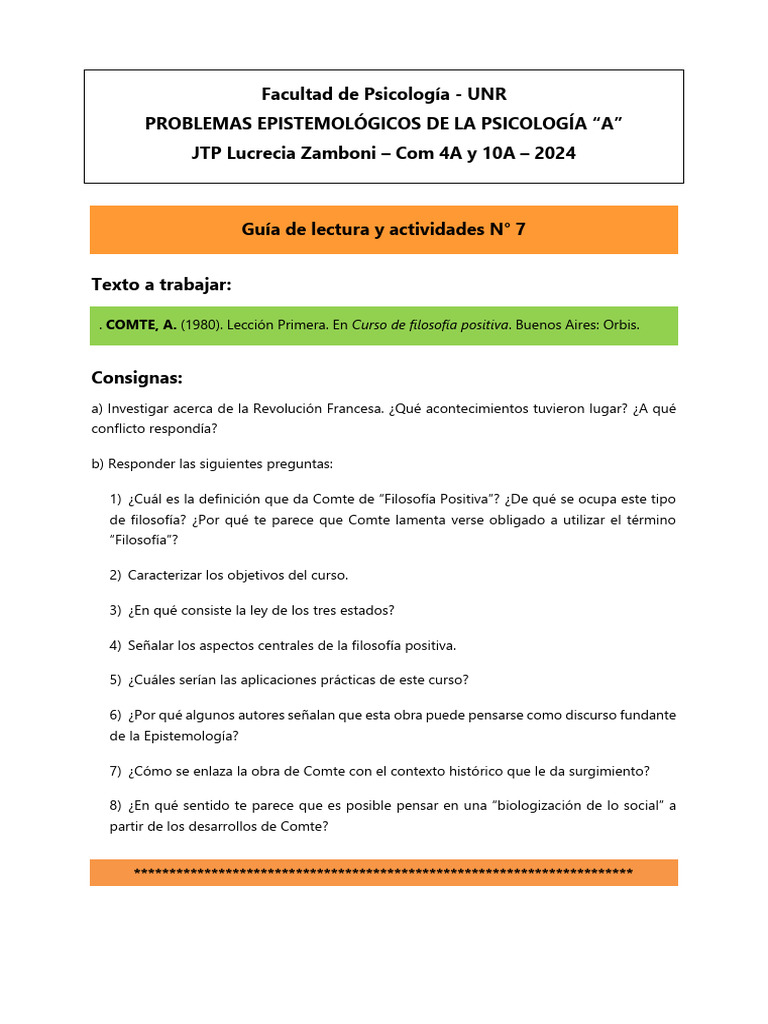 PEP A - Programa 2024 | PDF