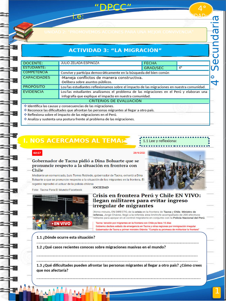 4° DPCC - Actv.03-Unid.2 2024 | PDF