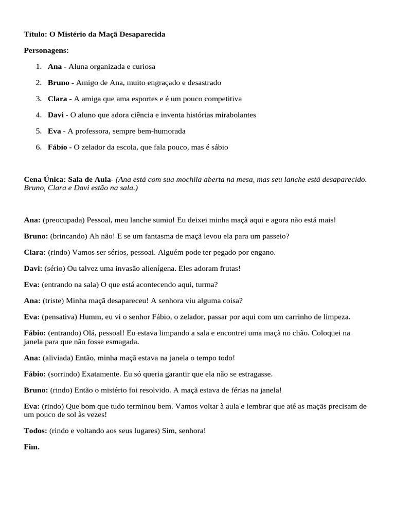 Textos Teatrais | PDF