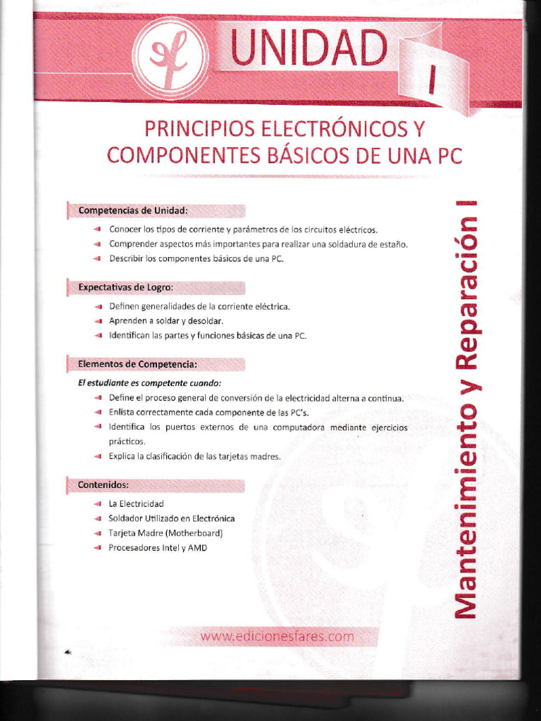 Libro m11 Mantenimiento y Reparacion I 12 BTP | PDF