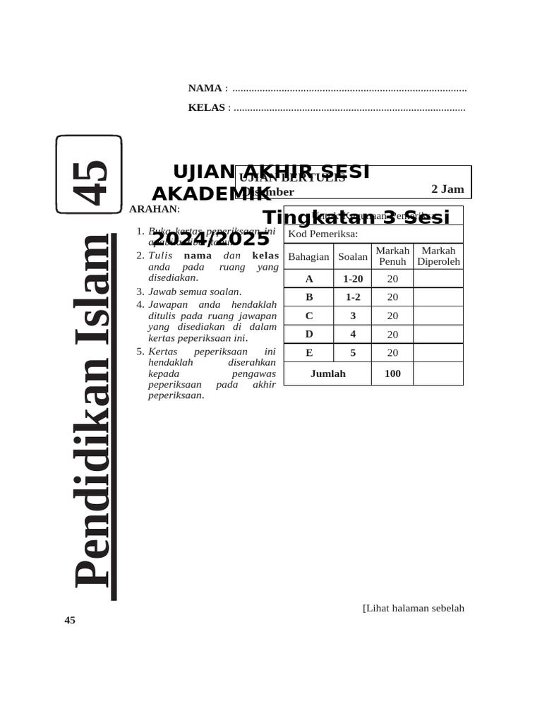 Cover Uasa 2024 | PDF