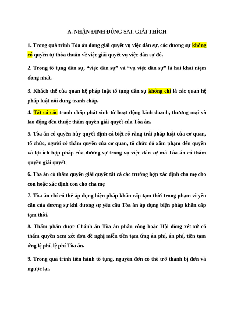 CH ôn tập TTDS | PDF