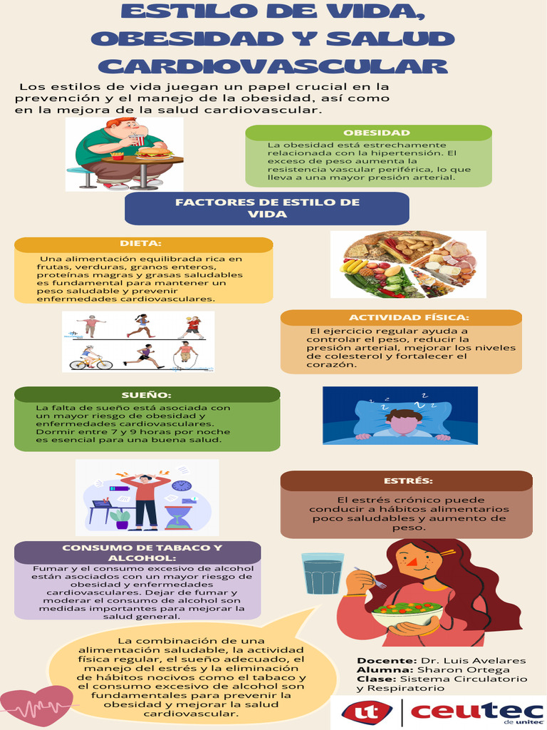 Infografía Comida Saludable Ilustrado Multicolor (1) | PDF
