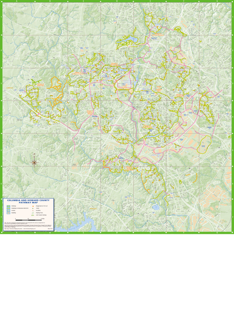 Columbia and Howard County Pathway Map: Village of Dorsey's Search | PDF