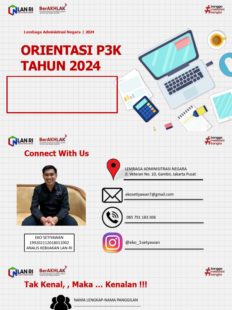 Bahan Paparan Orientasi Tugas | PDF