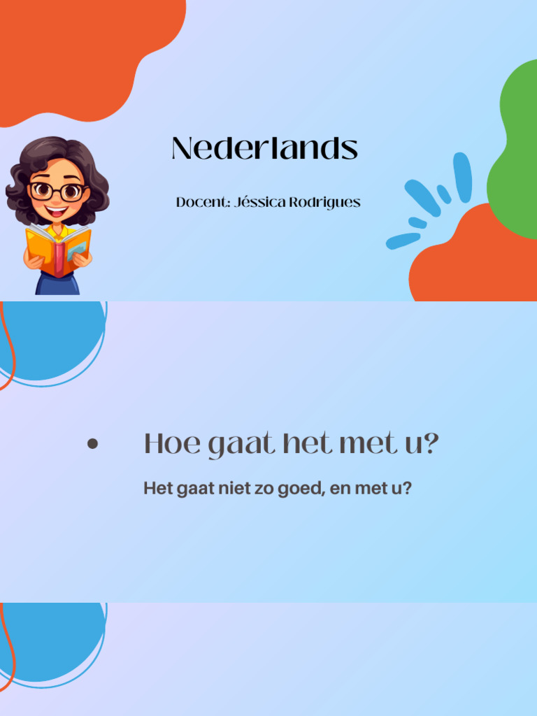 Nederlands - Les 4 | PDF