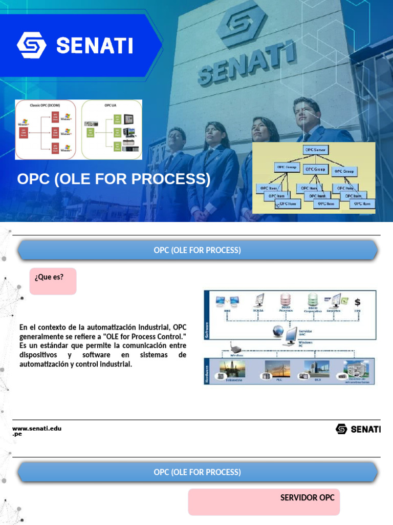 Opc (Ole For Process) : WWW - Senati.edu .Pe WWW - Senati.edu .Pe | PDF