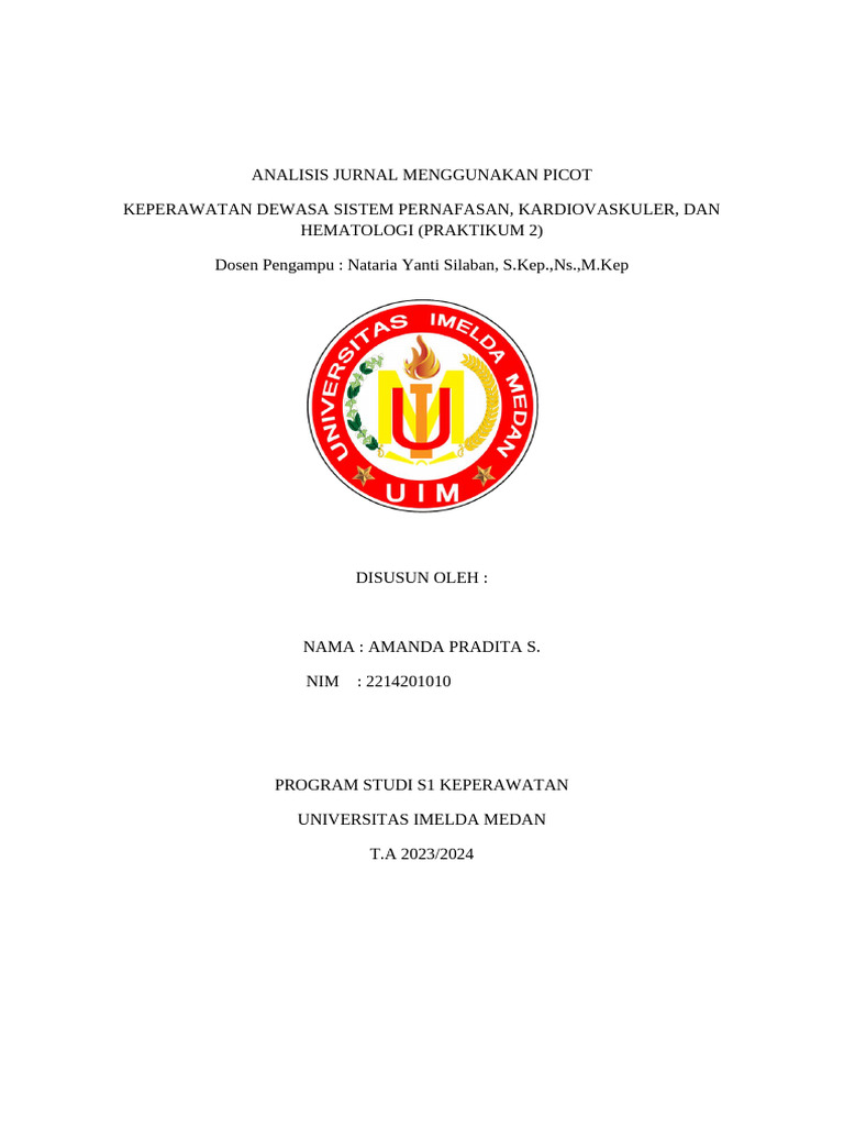 Analisis Jurnal Menggunakan Picot | PDF