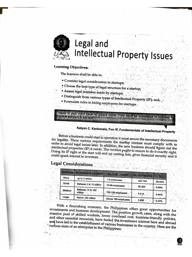 Entrep (Chapter 9) | PDF