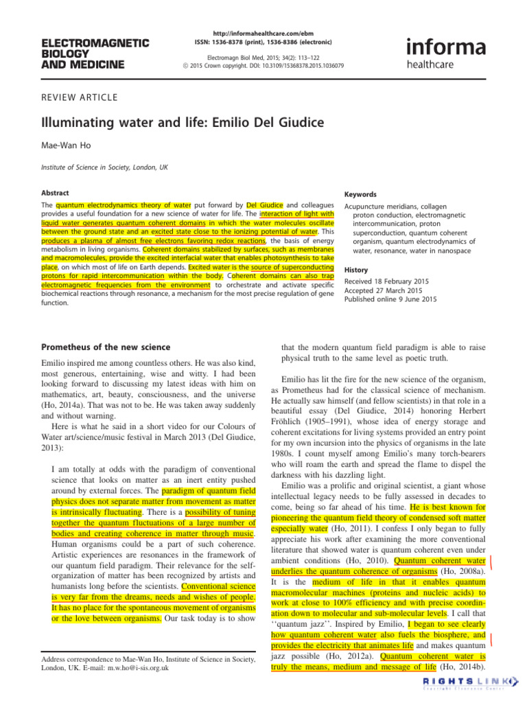 Mae-Wan Ho2015 | PDF