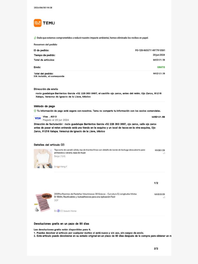 Temu Web Document | PDF