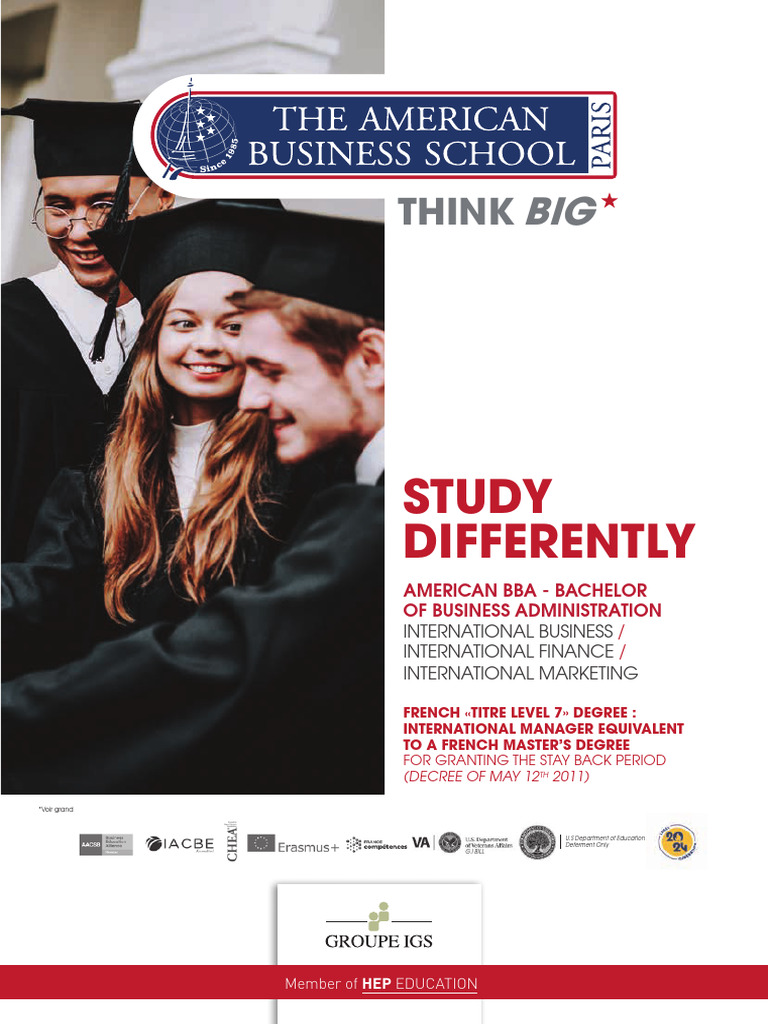 Brochure BBA en | PDF