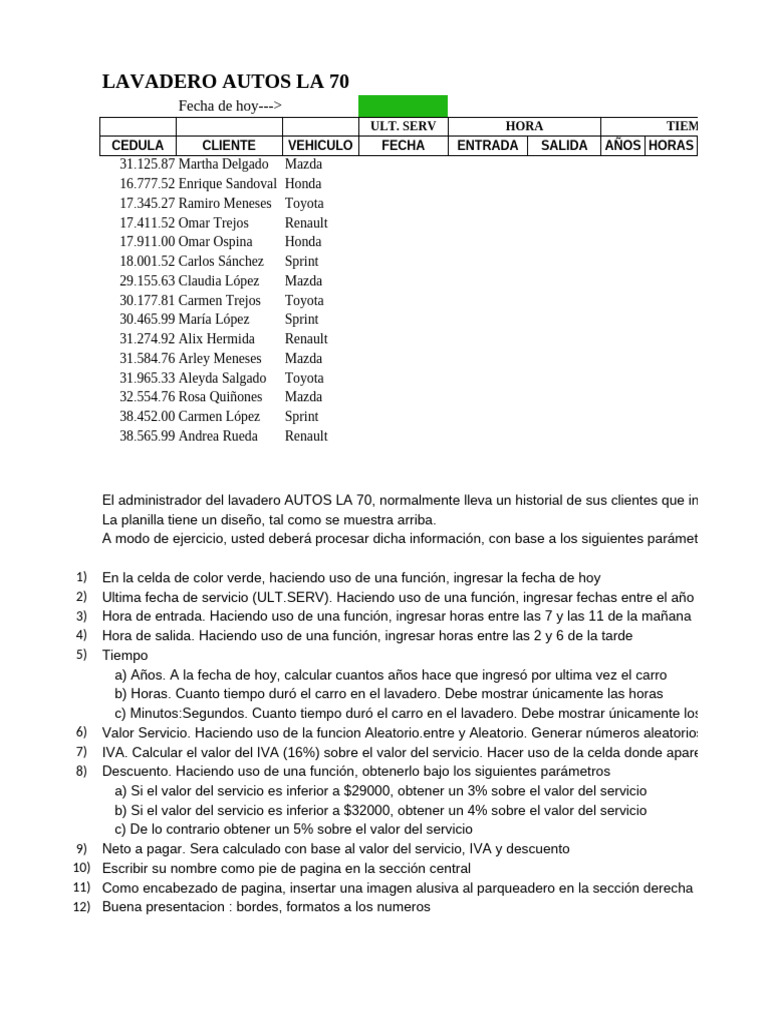 Taller Clase 5 | PDF
