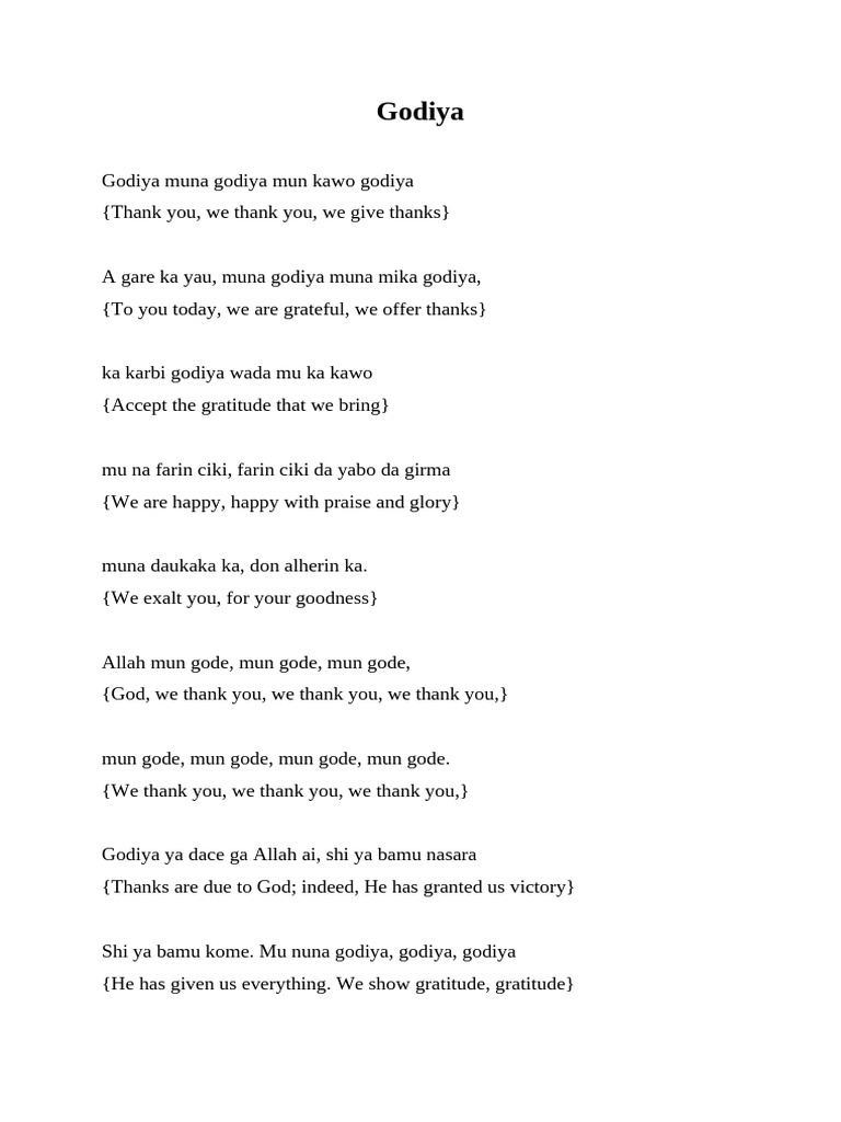 Cultural Songs Tr-1 | PDF