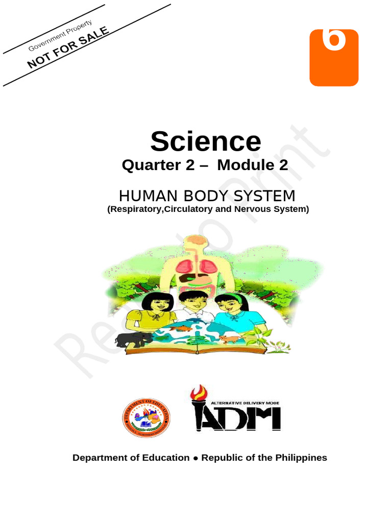 sc6 q2 Mod2 Human-Body-System Repiratorycirculatorynervous-V5 | PDF