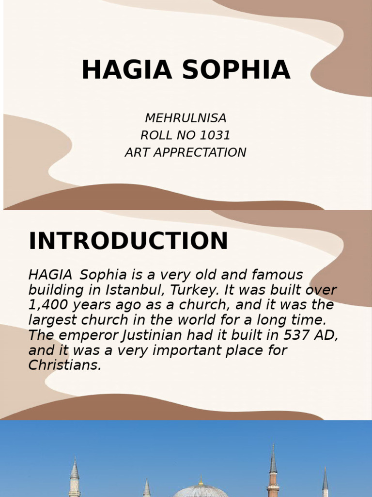 Hagia Sophia | PDF