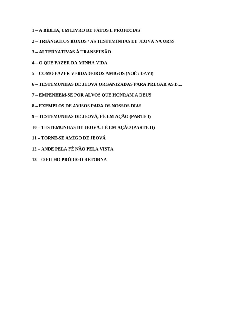 Dvds Da Associação | PDF