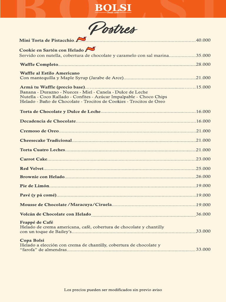 Postres 1 | PDF