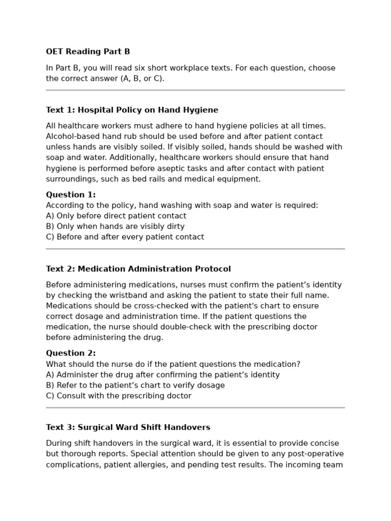 Mock 3 Part B & C | PDF