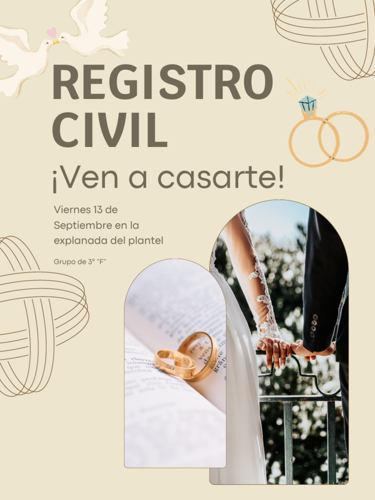 Registro Civil 1 | PDF