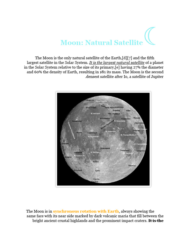 Moon Notes | PDF