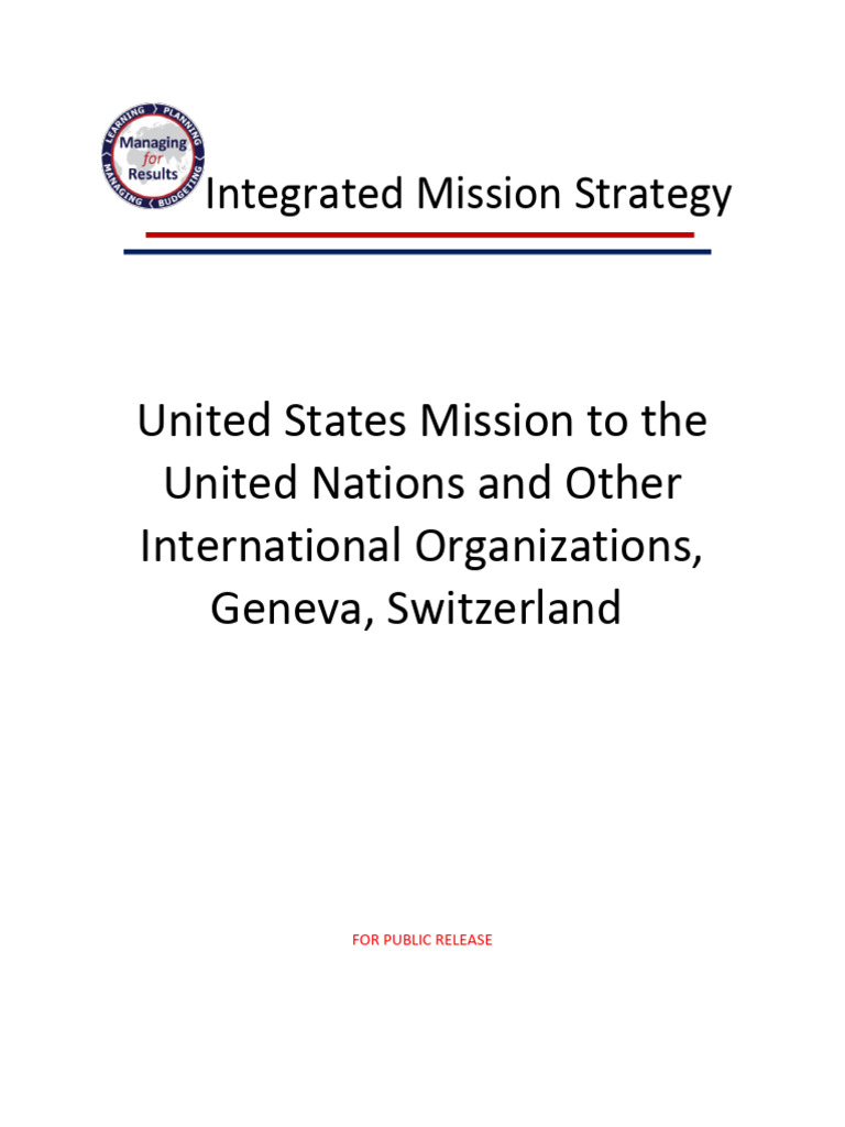 IMS IO USUN-Geneva Public-Release | PDF