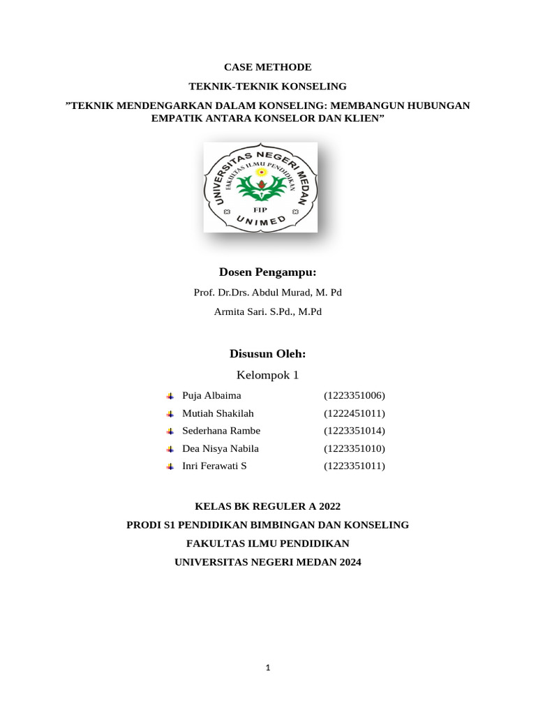 Mini Riset Kelompok 1 | PDF