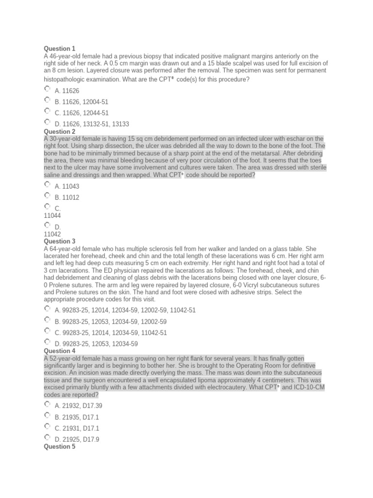 CPT Mock Exam | PDF | Science & Mathematics