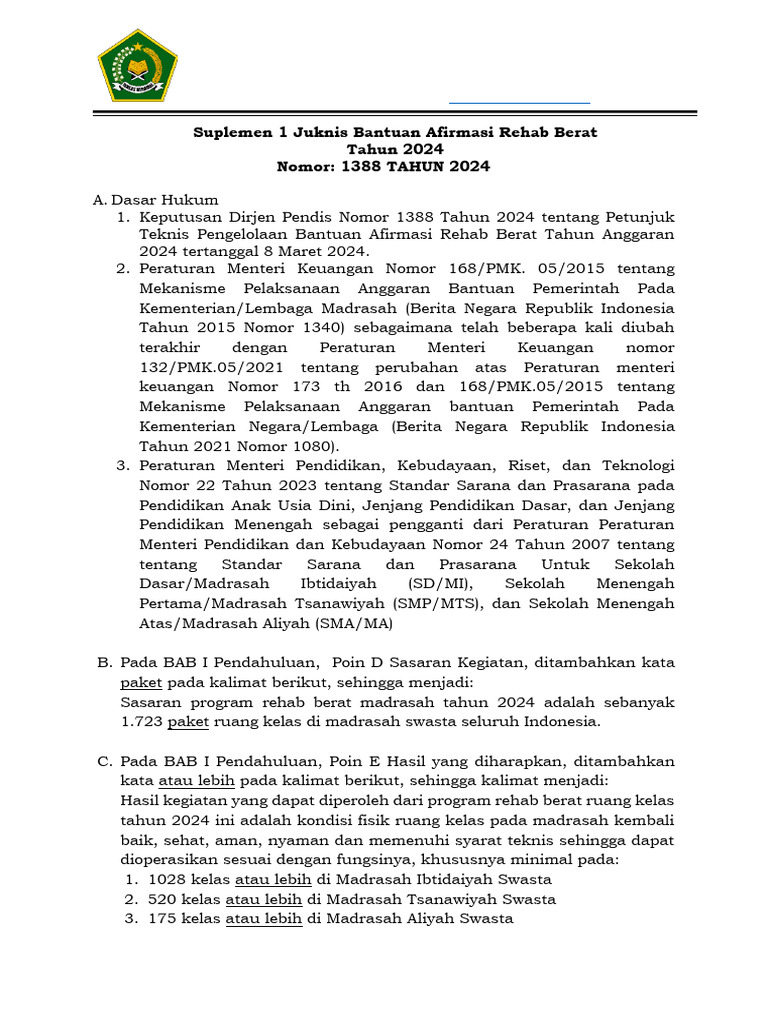 Materi 1 - Lampiran 2 - Supplement 1 Juknis Rehab Berat - 15 Agt 2024 ...