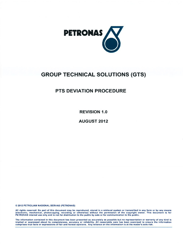 PTS Deviation Procedure Final | PDF