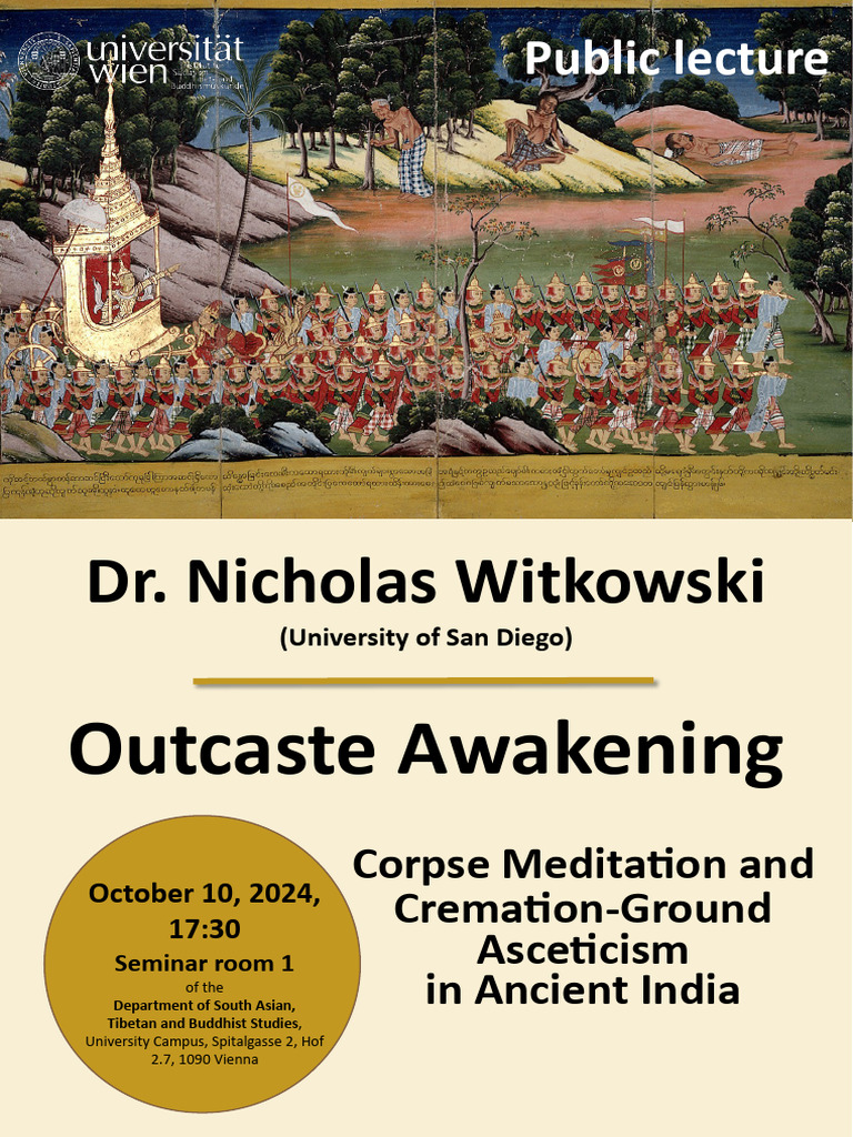 Outcaste Awakening: Corpse Meditaton and Crematon-Ground Ascetcism in ...