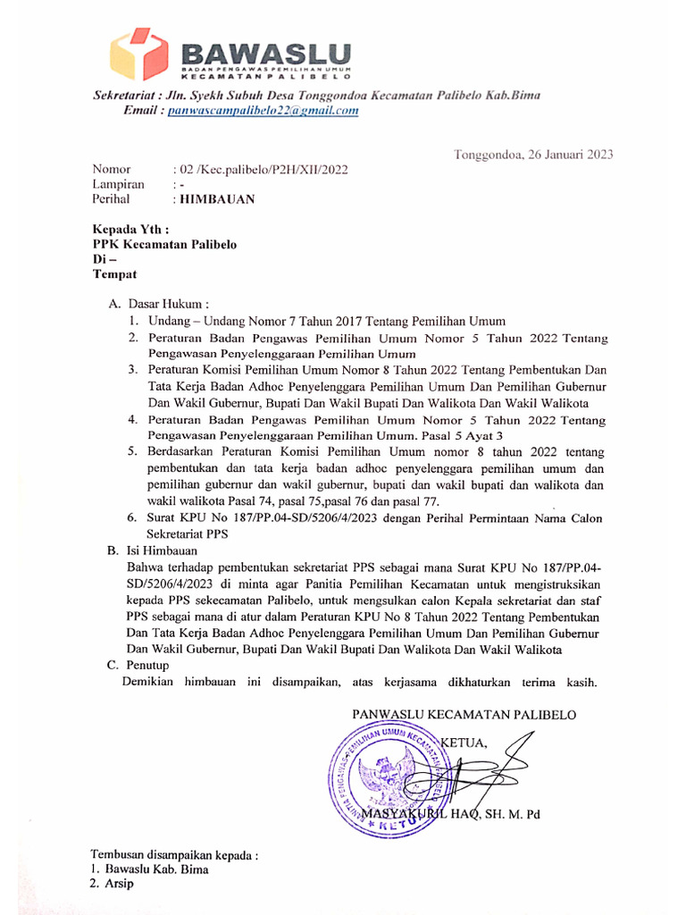 Contoh Undangan | PDF