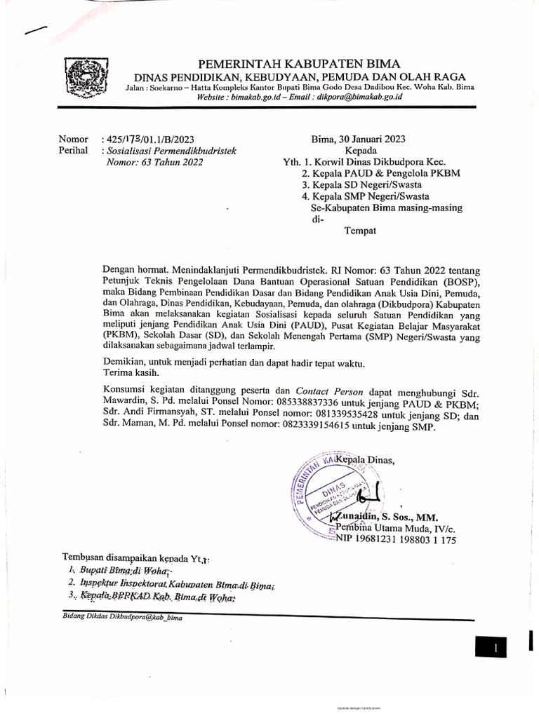 Contoh Undangan | PDF