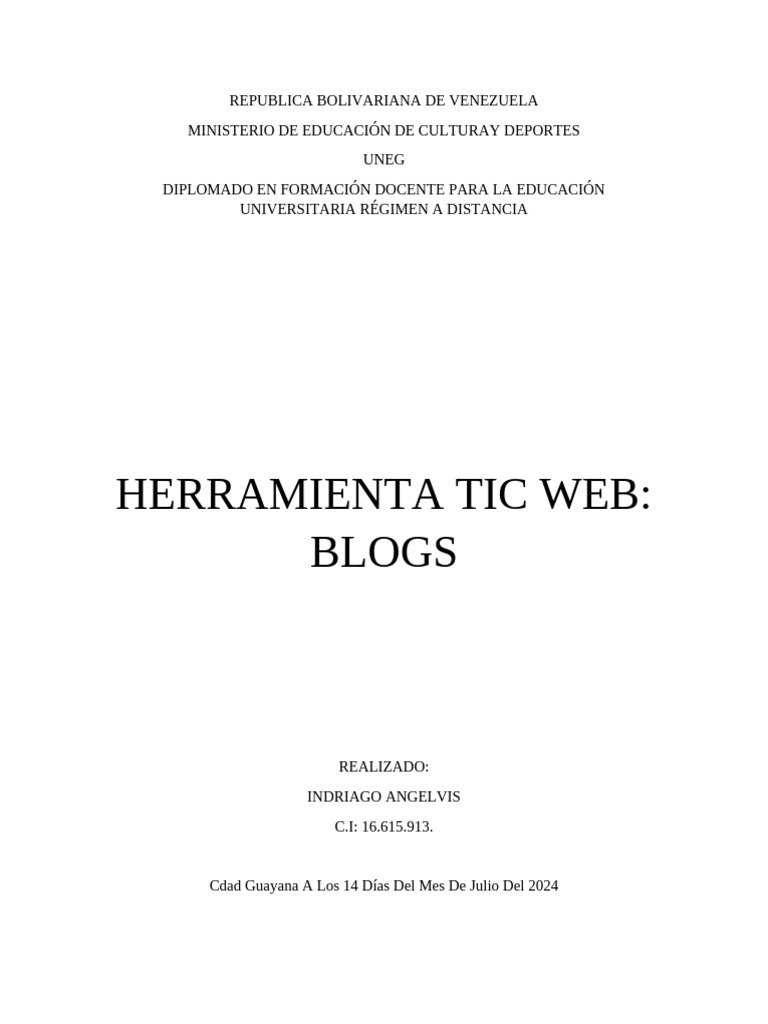 Herramienta Tic Web | PDF