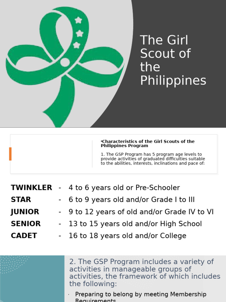 The Girl Scout of The Philippines | PDF