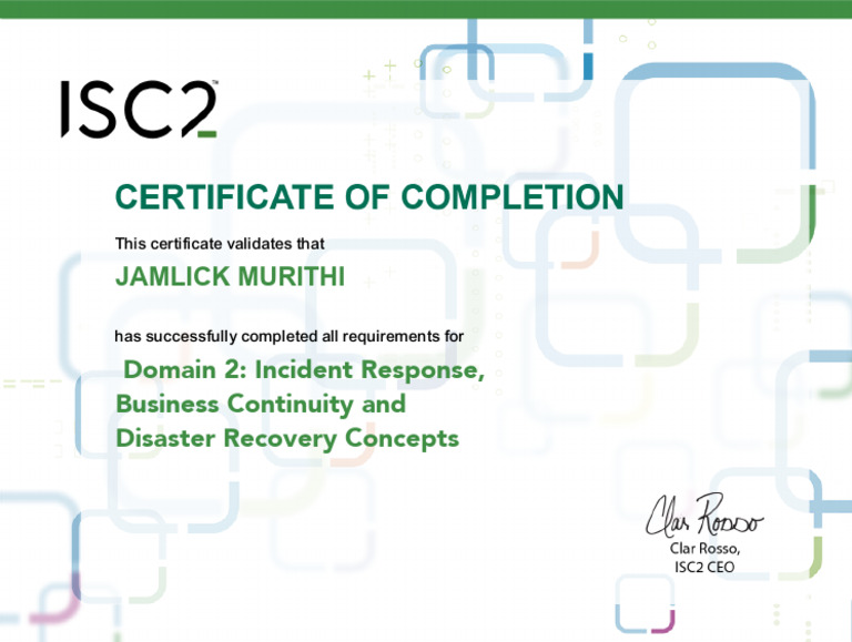 Domain 2 Incident Response | PDF