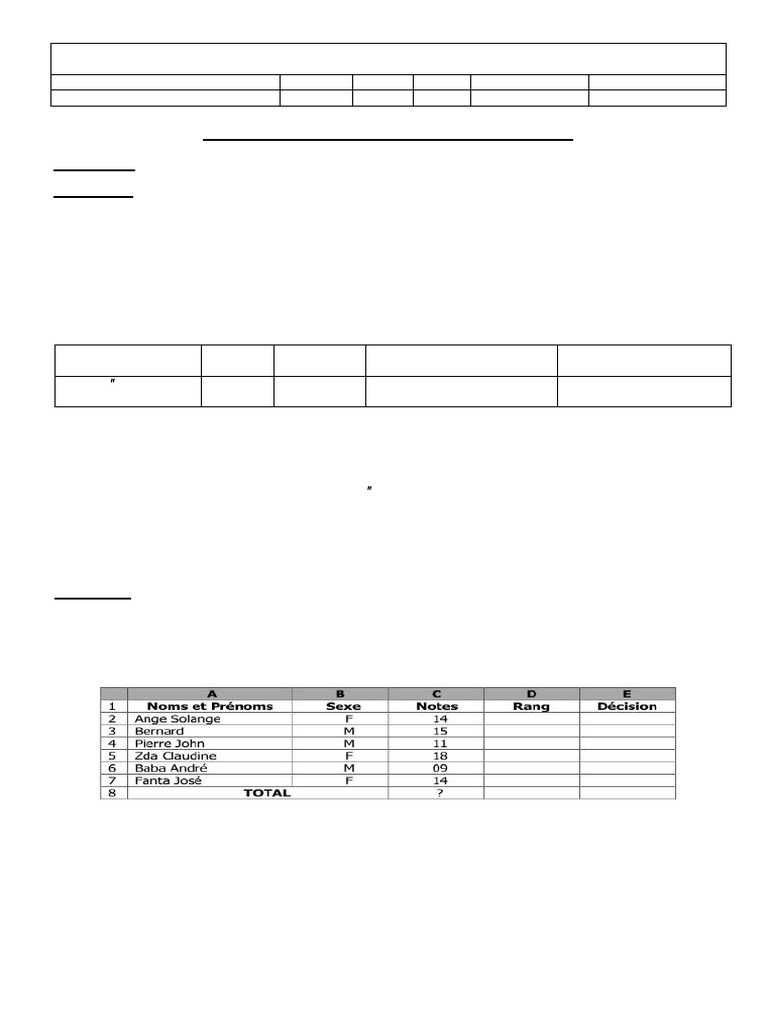DEVOIR 3 Informatique Tle CD | PDF