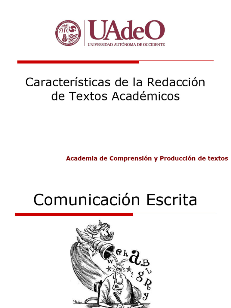 3-2 Características de La Escritura Académica | PDF | Crecimiento ...