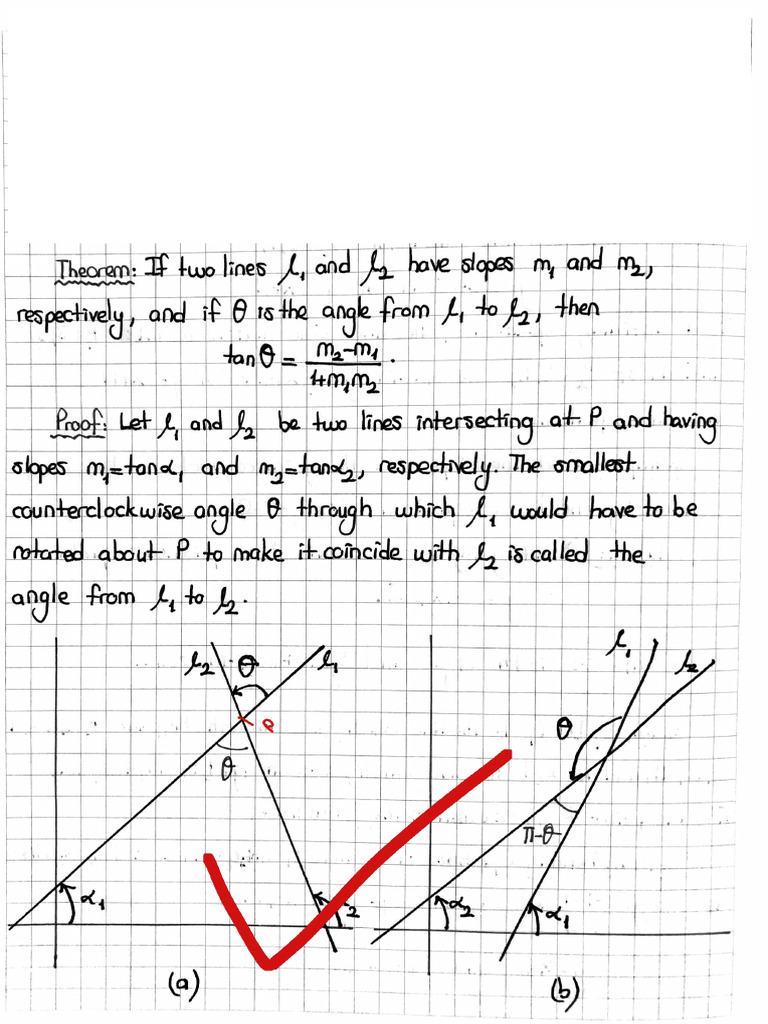 Analytic Geometry Lecture Notes - 3rd Week Part 1 | PDF