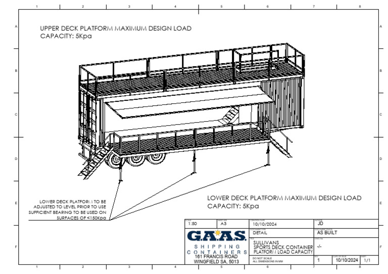 CONTAINER DECK LOAD CAPACITIES v2 | PDF