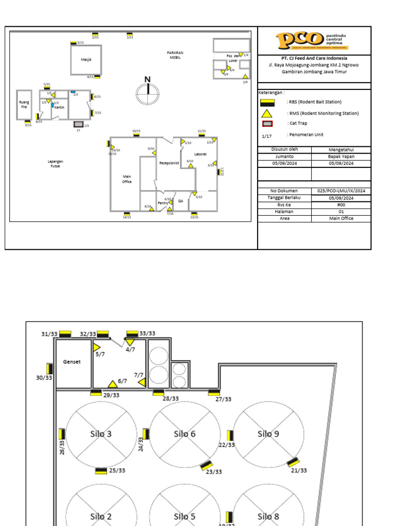 Layout Unit CJ Feed and Care Jombang Update September 2024-1 | PDF