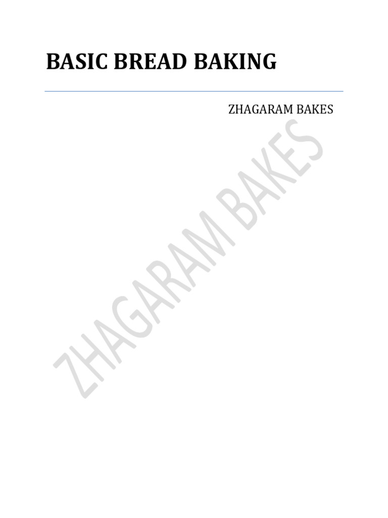 Basicbreadbaking 052834 | PDF