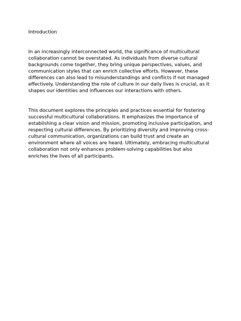 Introduction y Conclusion | PDF