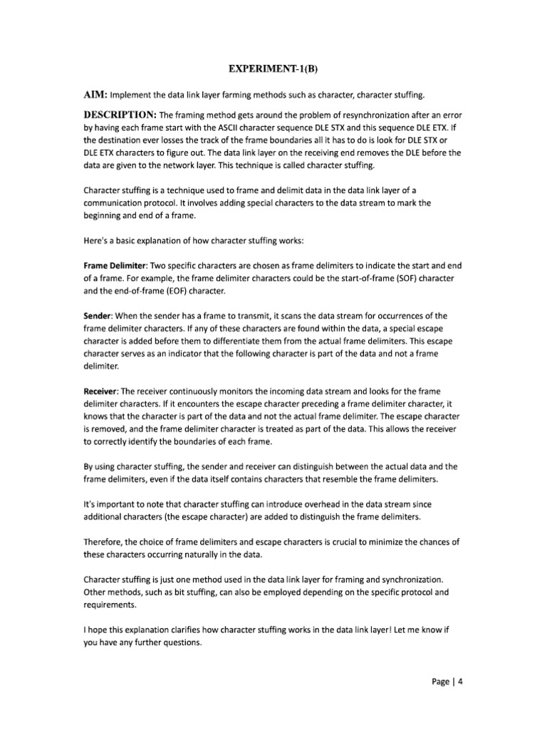 Character Stuffing | PDF