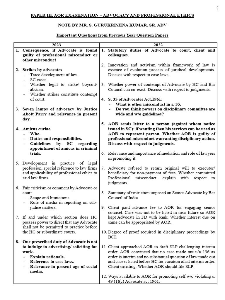 Note - Professional Ethics | PDF