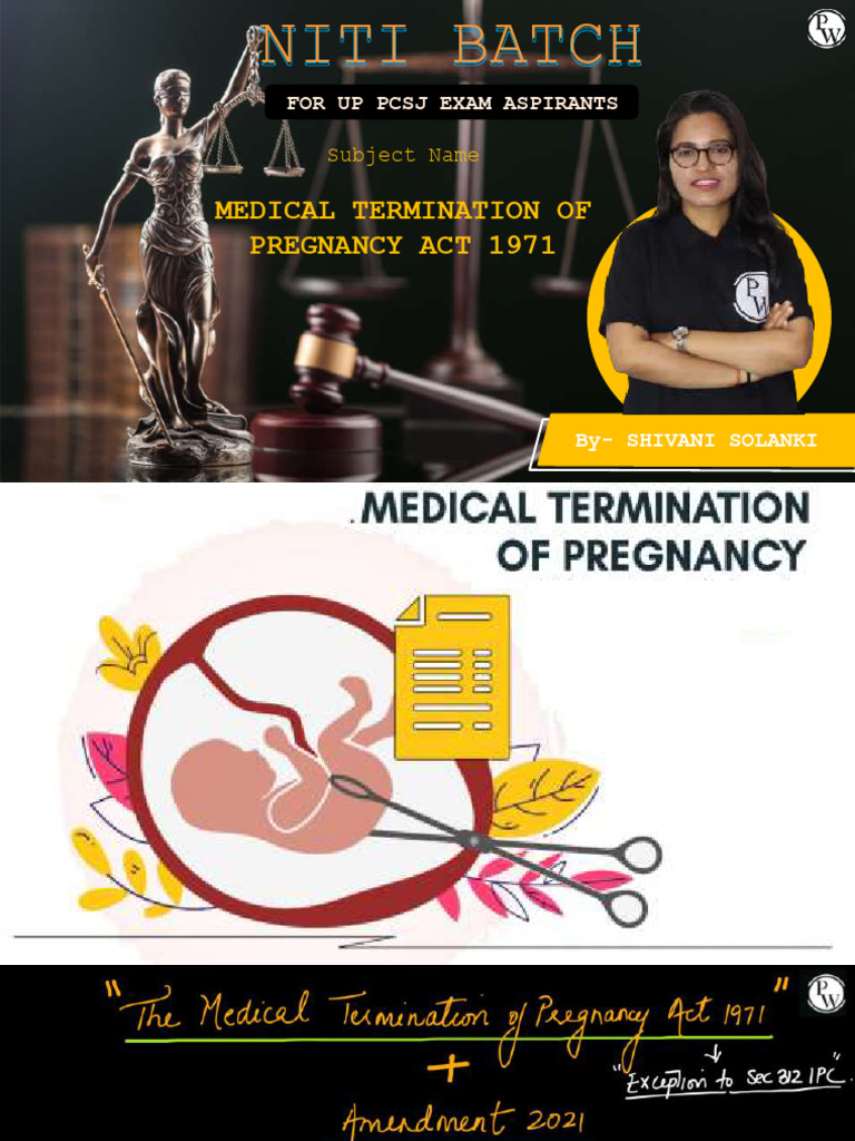 63cd3c0ddd52c40018aeb4c1 - ## - Medical Termination of Pregnancy Act ...