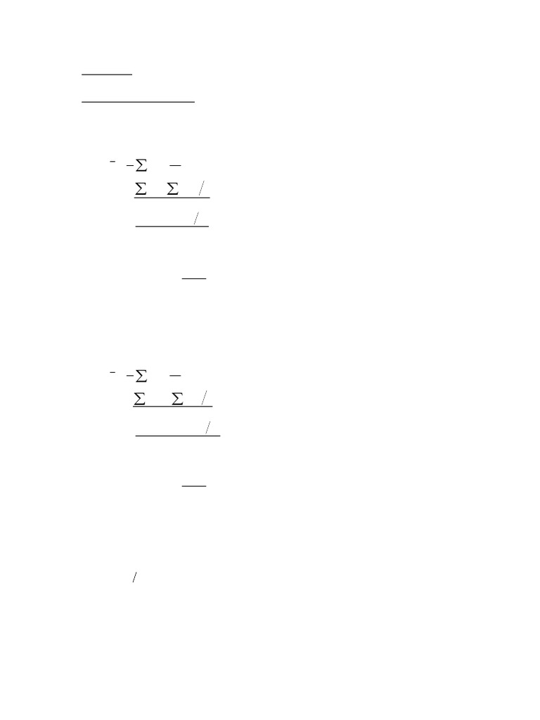 Descriptive Statistics Exercises Solutions | PDF