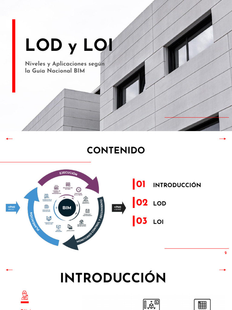 GUIA NACIONAL BIM-LOD LOI | PDF